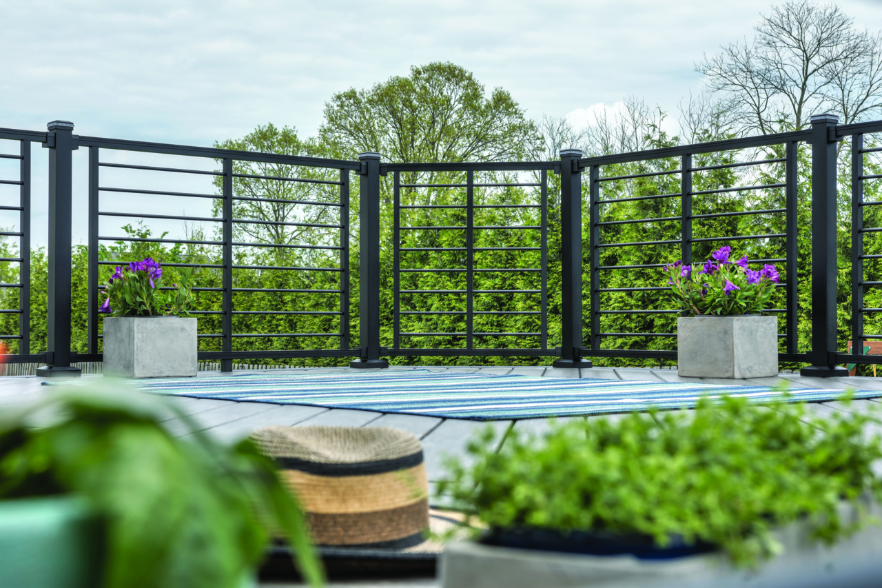 Hvordan velge en terrasse rekkverk Color | Trex | Trex